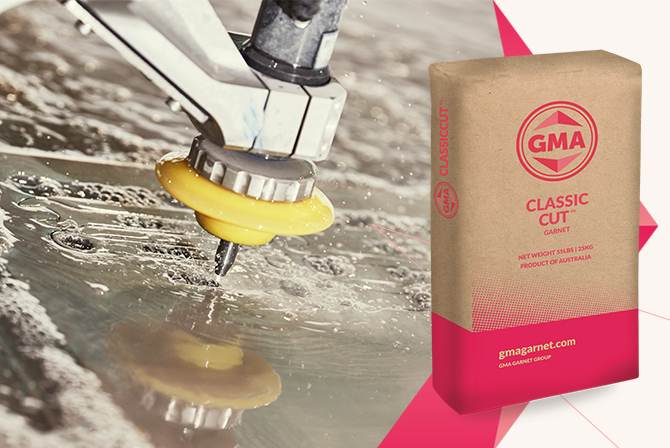Waterjet Garnet Products | GMA Garnet Group